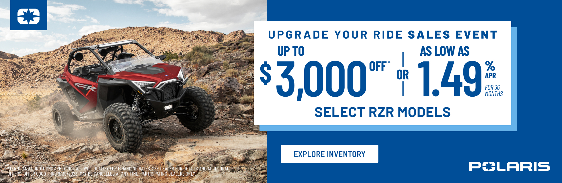 Polaris Promotions Rebates Coupons | Cedar Creek Motorsports near ...